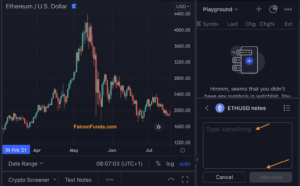 How to Add Text Note to Your TradingView Chart Symbol